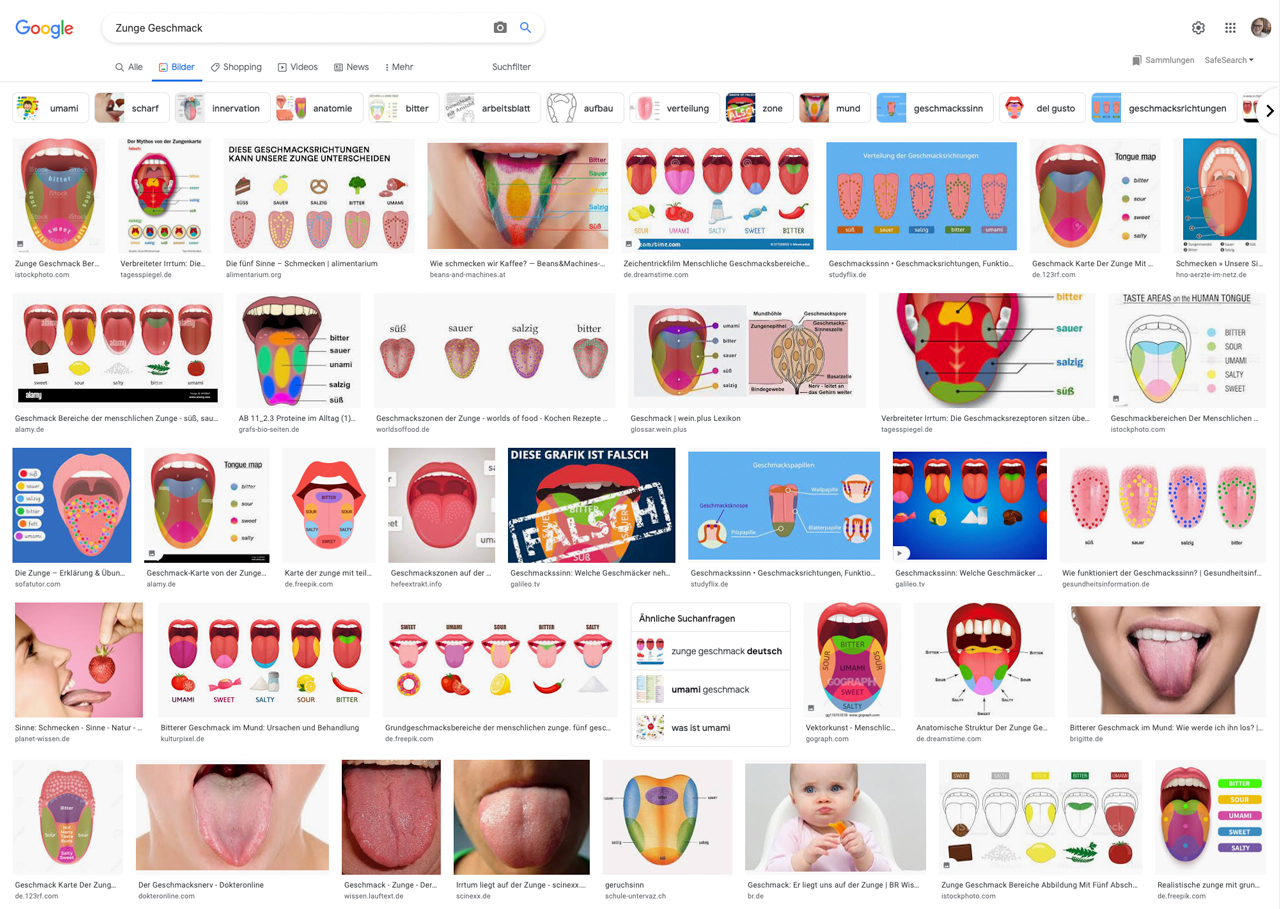 Geschmackssinn: Geschmackspapillen und -knospen